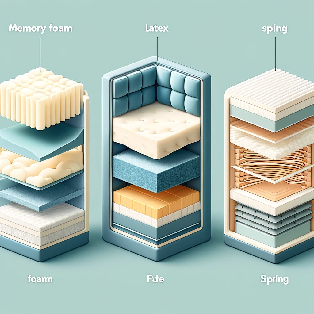 Comparing Different Mattress Materials – Ausonne